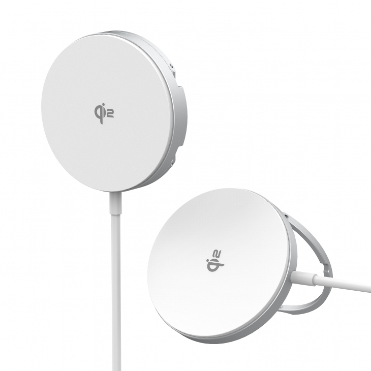 Qi2 MPP Ring Stand 15W磁吸無線充_Qi2 無線充電器_無線充電_產品介紹 | 聯寶電子股份有限公司官網
